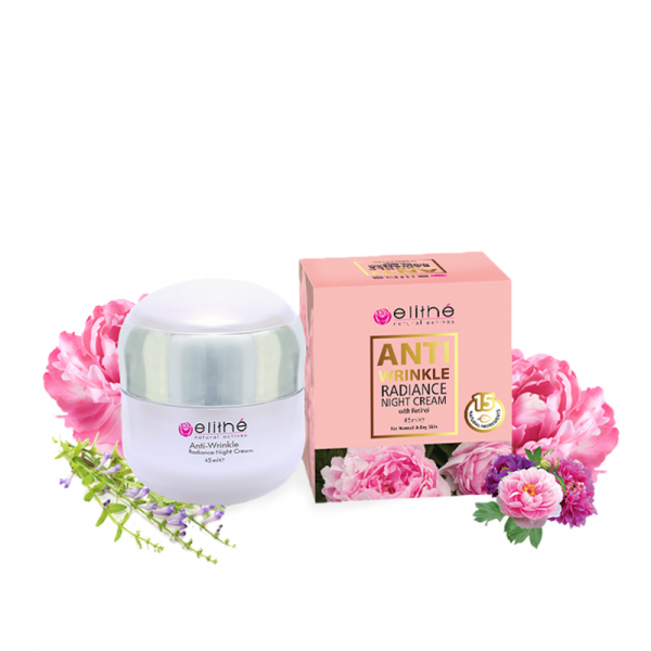 Elithe Anti-Wrinkle Radiance Night Cream with retinol | Nature’s Beauty ...