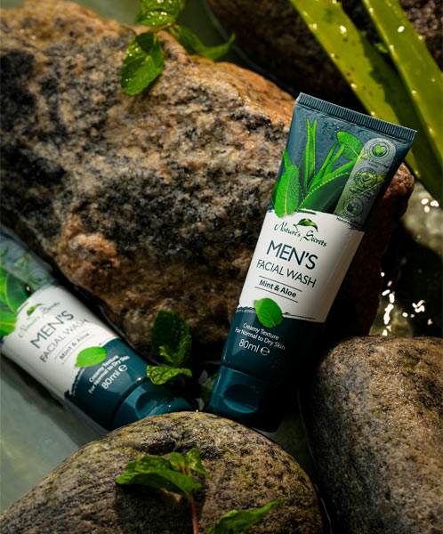 Nature’s Secrets Men’s Facial Wash with Mint & Aloe | Nature’s Beauty ...